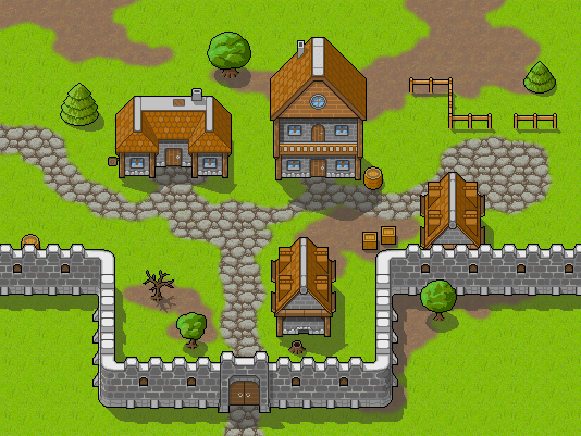 How to make TOP DOWN RPG game with Unity